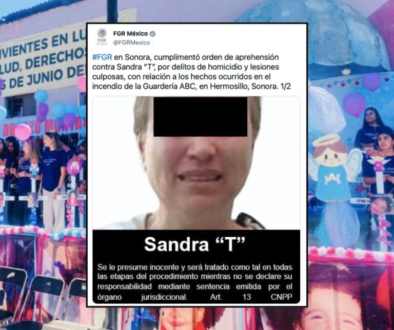 Detienen en Sonora a Sandra Lucía Téllez, dueña de la Guardería ABC ...